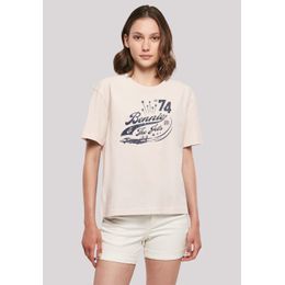 T-Shirt F4NT4STIC "Elton John Bennie And The Jets", Damen, Gr. L, pink, Obermaterial: 100% Baumwolle, oversize, Rundhals, ohne B&uuml;ndchen, Shirts T-Shirt, Musik, Band, Logo