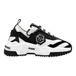 Philipp Plein Low-Top Sneaker - Sneaker Predator - Gr. 38 (EU) - in Wei&szlig; - f&uuml;r Damen