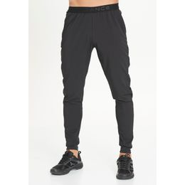 Stoffhose Endurance "Wind", Herren, Gr. XL, EURO-Größen, schwarz, 90% Polyester, 10% Elasthan, unifarben, lang, Hosen, mit Quick-Dry-Technologie