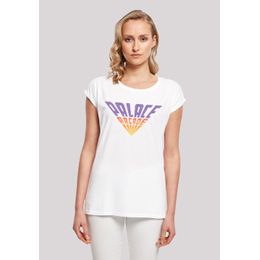 T-Shirt F4NT4STIC "Stranger Things Palace Arcade", Damen, Gr. 4XL, wei&szlig;, Obermaterial: 100% Baumwolle, regular fit, Rundhals, ohne B&uuml;ndchen, Shirts T-Shirt, Premium Qualit&auml;t