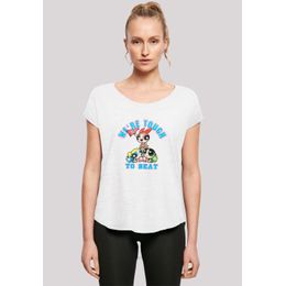 T-Shirt F4NT4STIC "Powerpuff Girls Tough To Beat", Damen, Gr. M, weiß, Obermaterial: 100% Baumwolle, regular fit, Rundhals, ohne Bündchen, Shirts T-Shirt, Premium Qualität