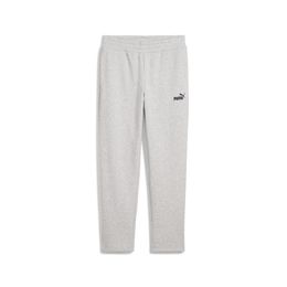 Sporthose Puma "ESS Small No. 1 Logo Jogginghose Damen", Damen, Gr. XS, Normalgrößen, light gray heather, 66% Baumwolle, 34% Polyester, unifarben, regular fit, Hosen Sporthose