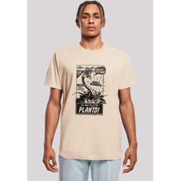 F4NT4STIC Herren T-Shirt "Atomfall Do Not Feed The Plants"sand, Gr. S, Obermaterial: 100% Baumwolle, Shirts, Premium Qualität