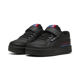Sneaker Puma "BMW M Motorsport Caven 2.0 Sneakers Kinder", Kinder, Gr. 19, blau (schwarz pro blau), Obermaterial: Synthetik; Futter: Textil; Innensohle: Textil; Laufsohle: Gummi, Schuhe Sneaker