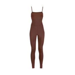 Jumpsuit "Girlfriend Collective one-piece suit The Unitard", Damen, Gr. S, Normalgr&ouml;&szlig;en, earth, Obermaterial: 79% Polyester, 21% Elasthan, Girlfriend Collective, Overalls Jumpsuit