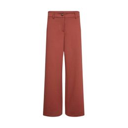 Chinohose soyaconcept "Soya Concept Trousers SC_DANIELA", Damen, Gr. 38, Normalgr&ouml;&szlig;en, 4577 mineral rot, Obermaterial: 73% Polyester, 24% Viskose, 3% Elasthan, Hosen Chinohose