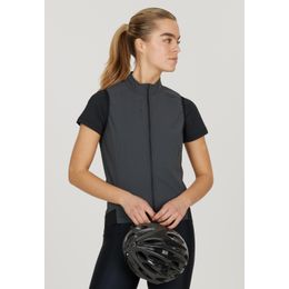Softshellweste ELITE LAB "Bike Elite X1", Damen, Gr. 36, schwarz, 100% Polyester, Westen, in reflektierendem Design