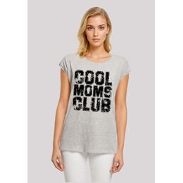 T-Shirt F4NT4STIC "Mothers Day Modern Love Statement Trendy Slogan", Damen, Gr. S, grau (erdgrau), Obermaterial: 100% Baumwolle, regular fit, Rundhals, ohne B&uuml;ndchen, Shirts T-Shirt, Premium Qualit&auml;t