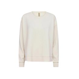 Strickpullover soyaconcept "Soya Concept Sweater SC_BANU", Damen, Gr. S, 1620 cream, Obermaterial: 48% Modal, 48% Polyester, 4% Elasthan, Pullover Strickpullover