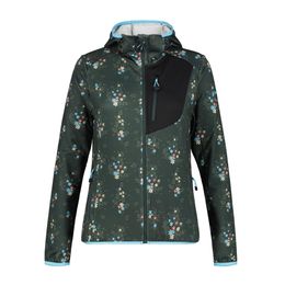Icepeak Damen Outdoorjacke "Icepeak Midlayer Donnelly"dunkel gr&uuml;n, Gr. M, 92% Polyester, 8% Elasthan, Jacken