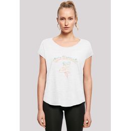 T-Shirt F4NT4STIC "Arielle die Meerjungfrau Gradient", Damen, Gr. S, wei&szlig;, Obermaterial: 100% Baumwolle, regular fit, Rundhals, ohne B&uuml;ndchen, Shirts T-Shirt, Print