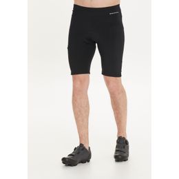 Radhose Endurance "Larena Bike Shorts XQL", Herren, Gr. L, US-Größen, schwarz, 72% Polyamid, 28% Elasthan, unifarben, kurz, Hosen, mit extra viel Komfort