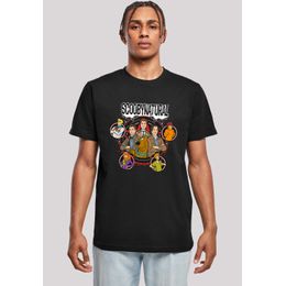 T-Shirt F4NT4STIC "Scooby Doo Boys Characters Star", Herren, Gr. L, schwarz, Obermaterial: 100% Baumwolle, regular fit, Rundhals, ohne Bündchen, Shirts, Herren,Premium Merch,Regular-Fit,Basic,Bedruckt