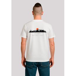 T-Shirt F4NT4STIC "Escape Discover the World Asian Town", Herren, Gr. L, weiß, Obermaterial: 100% Baumwolle, regular fit, Rundhals, ohne Bündchen, Shirts, Premium Qualität, ESCAPE Collection