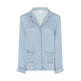CCDK COPENHAGEN Damen Pyjama "CCDK Copenhagen sleep shirt Josephine", Gr. Mwindsurfer, Obermaterial: 95% Viskose, 5% Elasthan, Homewear-Sets