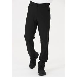 Softshellhose WHISTLER "Gerd", Herren, Gr. L, US-Größen, schwarz, 92% Polyester, 8% Elasthan, unifarben, Hosen Softshellhose, mit praktischer 4-Wege-Stretchfunktion