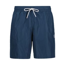 Badeshorts Sergio Tacchini "POSITANO SWIMSHORT Herren", Herren, Gr. L, EURO-Gr&ouml;&szlig;en, blau (ensigne blau, blau bell), Polyester, Badehosen Badeshorts, Badehose Herren, Badeshorts, Strandhose, Swimwear, Beachwear, Sale