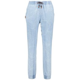 alife and kickin Stoffhose ALIFE & KICKIN "Damen AliciaAK DNM B", Damen, Gr. L, Normalgrößen, blau (light denim), 95% Baumwolle, 5% Elasthan, Hosen