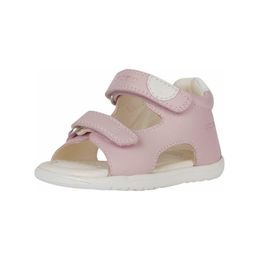 Lauflernschuh Geox "Geox Halbschuhe Leder/Synthetik", Baby, Gr. 25, rosa (rose), Leder, Synthetik, Schuhe Lauflernschuh