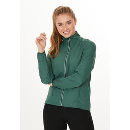 Laufjacke Endurance "Shela", Damen, Gr. 44, gr&uuml;n, 100% Polyester, unifarben, normal, ohne Ausschnitt, Jacken, mit hoher Atmungsaktivit&auml;t
