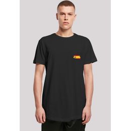 T-Shirt F4NT4STIC "Spain Spanien Flagge", Herren, Gr. M, schwarz, Obermaterial: 100% Baumwolle, regular fit, Rundhals, ohne B&uuml;ndchen, Shirts T-Shirt, Print