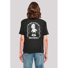 T-Shirt F4NT4STIC "Pinocchio Heroes of Childhood", Damen, Gr. L, schwarz, Obermaterial: 100% Baumwolle, oversize, Rundhals, ohne Bündchen, Shirts, Nostalgie, Retro Print, Kinderserie