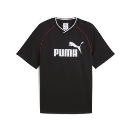 Trainingsshirt Puma "Essentials Fußballtrikot Herren", Herren, Gr. 4XL, schwarz, Obermaterial: 100% Polyester; Rippe: 3% Elasthan, 97% Polyester, clean, relaxed fit, Shirts