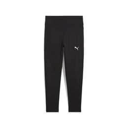 Leggings Puma "Train All Day ESS Hochgeschnittene 7/8-Leggings M&auml;dchen", M&auml;dchen, Gr. 164, Normalgr&ouml;&szlig;en, schwarz, Obermaterial: 15% Elasthan, 85% Polyester; Innenbund: 13% Elasthan, 87% Polyester, unifarben, eng, Hosen Leggings