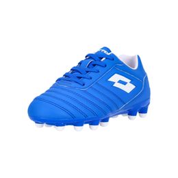 Fu&szlig;ballschuh Lotto "Stadio 700 AGM JR", M&auml;dchen, Gr. 39, blau, Polyurethane, Schuhe Fu&szlig;ballschuh, mit innovativer Technologie f&uuml;r Kunstrasen