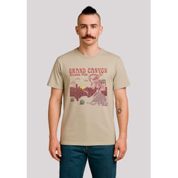 F4NT4STIC Herren T-Shirt "US National Parks Grand Canyon Sunrise"sand, Gr. XS, Obermaterial: 100% Baumwolle, Shirts, Premium Qualität