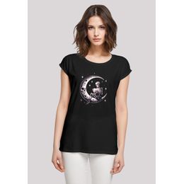 T-Shirt F4NT4STIC "Gothic Valentinstag Skelett Mond", Damen, Gr. 4XL, schwarz, Obermaterial: 100% Baumwolle, regular fit, Rundhals, ohne Bündchen, Shirts T-Shirt, Premium Qualität