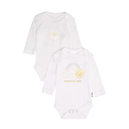 Body Liliput, Jungen, Gr. 50/56, EURO-Gr&ouml;&szlig;en, wei&szlig;, 100% Baumwolle, bedruckt, lang, Bodys Body, in niedlichem Design