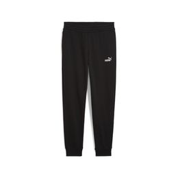 Sporthose Puma "Essentials Small No. 1 Logo Jogginghose Damen", Damen, Gr. XXS, Normalgrößen, schwarz, Obermaterial: 66% Baumwolle, 34% Polyester; Rippe: 97% Baumwolle, 3% Elasthan; Tasche – Oben: 100% Baumwolle, unifarben, regular fit, Hosen Sporthose