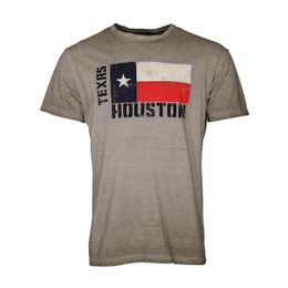 T-Shirt Top Gun "TG20212103", Herren, Gr. 56XXL, grau (anthra), Obermaterial: 100% Baumwolle, Shirts T-Shirt