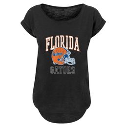 T-Shirt F4NT4STIC "University Of Florida Football", Damen, Gr. L, schwarz, Obermaterial: 100% Baumwolle, regular fit, Rundhals, ohne B&uuml;ndchen, Shirts T-Shirt, Official Merch