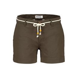 alife and kickin Shorts ALIFE & KICKIN "Damen JuleAK A", Damen, Gr. L, Normalgrößen, grau (stone), 98% Baumwolle, 2% Elasthan, Hosen