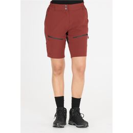 Shorts WHISTLER "Avatar", Damen, Gr. 40, EURO-Gr&ouml;&szlig;en, braun, 91% Polyester, 9% Elasthan, unifarben, Hosen Shorts, mit wasserdichter Eigenschaft
