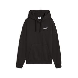 Hoodie Puma "Essentials Small No. 1 Logo Comfort Hoodie Damen", Damen, Gr. XXS, schwarz, Obermaterial: 34% Polyester, 66% Baumwolle; Kapuzenfutter: 100% Baumwolle; Rippe: 97% Baumwolle, 3% Elasthan, comfort fit, Sweatshirts Hoodie