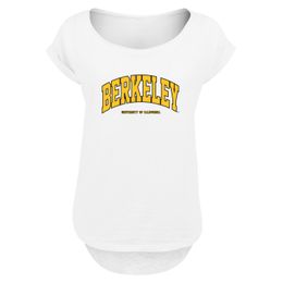 F4NT4STIC Damen T-Shirt "Berkeley University of California Arch"wei&szlig;, Gr. S, Obermaterial: 100% Baumwolle, Shirts, Official Merch