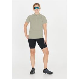 Funktionsshirt Endurance "Crow", Damen, Gr. XL, gr&uuml;n (hellgr&uuml;n), 100% Polyester, unifarben, normal, hoch geschlossener Ausschnitt, Shirts Funktionsshirt, mit Quick-Dry-Funktion