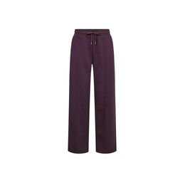 Chinohose soyaconcept "Soya Concept Trousers SC-ANGELIN 20", Damen, Gr. L, Normalgrößen, 5120 plum perfect, Obermaterial: 60% Baumwolle, 40% Polyester, Hosen