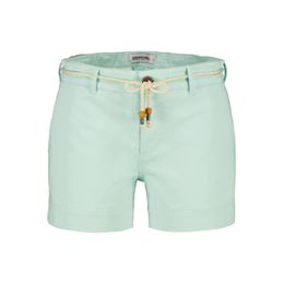 alife and kickin Shorts ALIFE & KICKIN "Damen JuleAK A", Damen, Gr. L, Normalgr&ouml;&szlig;en, gr&uuml;n (fresh mint), 98% Baumwolle, 2% Elasthan, Hosen Shorts
