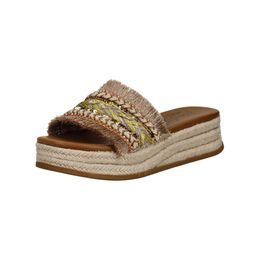 Pantolette Blowfish "Blowfish Pantoletten Lederimitat", Damen, Gr. 39, bunt (mehrfarbig), Lederimitat, Schuhe Pantolette