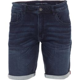 Shorts Casamoda "Casamoda Shorts uni", Herren, Gr. 38, Normalgr&ouml;&szlig;en, blau (dunkelblau), 90% Baumwolle, 9% Polyester, 1% Elasthan, Hosen Shorts
