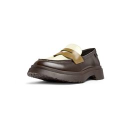 Camper Slipper ' Walden Twins ' Damen Größe 38 beige / schoko / cappuccino
