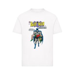 T-Shirt F4NT4STIC "Batman Robin Dies", Mädchen, Gr. 122/128, weiß, Obermaterial: 100% Baumwolle, regular fit, Rundhals, ohne Bündchen, Shirts, Official Merch
