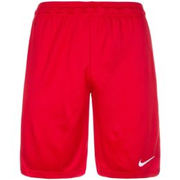 Nike Sportshorts 'Park II' Damen Gr&ouml;&szlig;e S rot / wei&szlig;