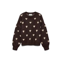 V&eacute;ro Moda Vero Moda Sweater 'AWHeart' female Brown size XS