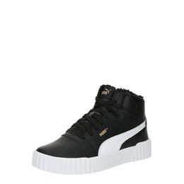 Puma Sneaker 'Carina 3.0' M&auml;dchen Gr&ouml;&szlig;e 37.5 schwarz / wei&szlig;