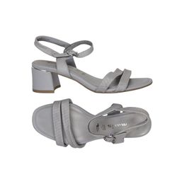 Tamaris Sandalen Damen Gr&ouml;&szlig;e 39 Second Hand silber